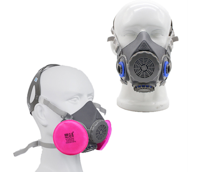 Strong™ Double Filter Half Face Mask Reusable Respirator - Laksafety